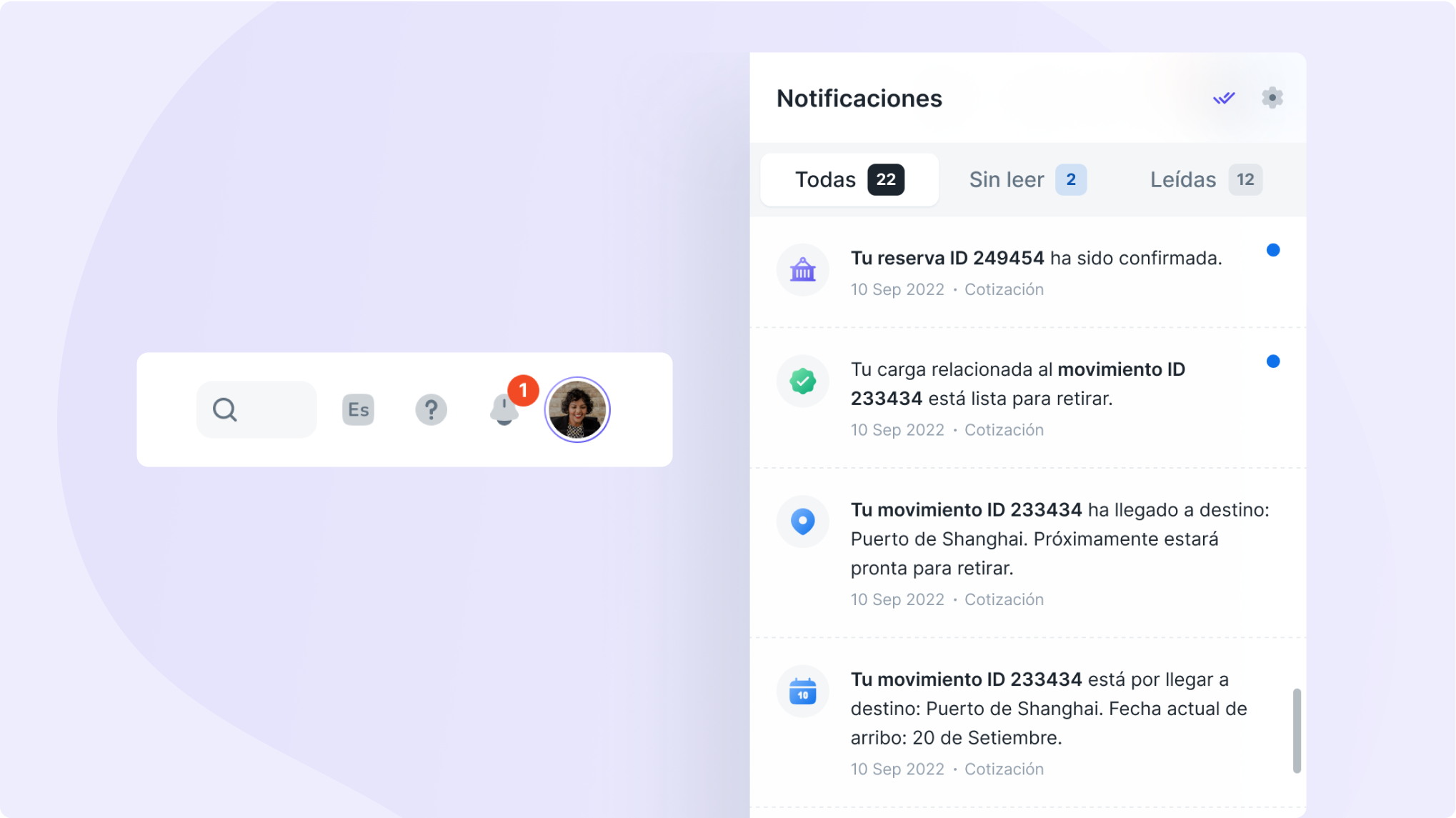 Configurar notificaciones en la plataforma – Centro de ayuda